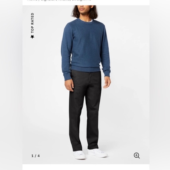 Dockers | Pants | Dockers Straight Fit Black Pants P2444 | Poshmark